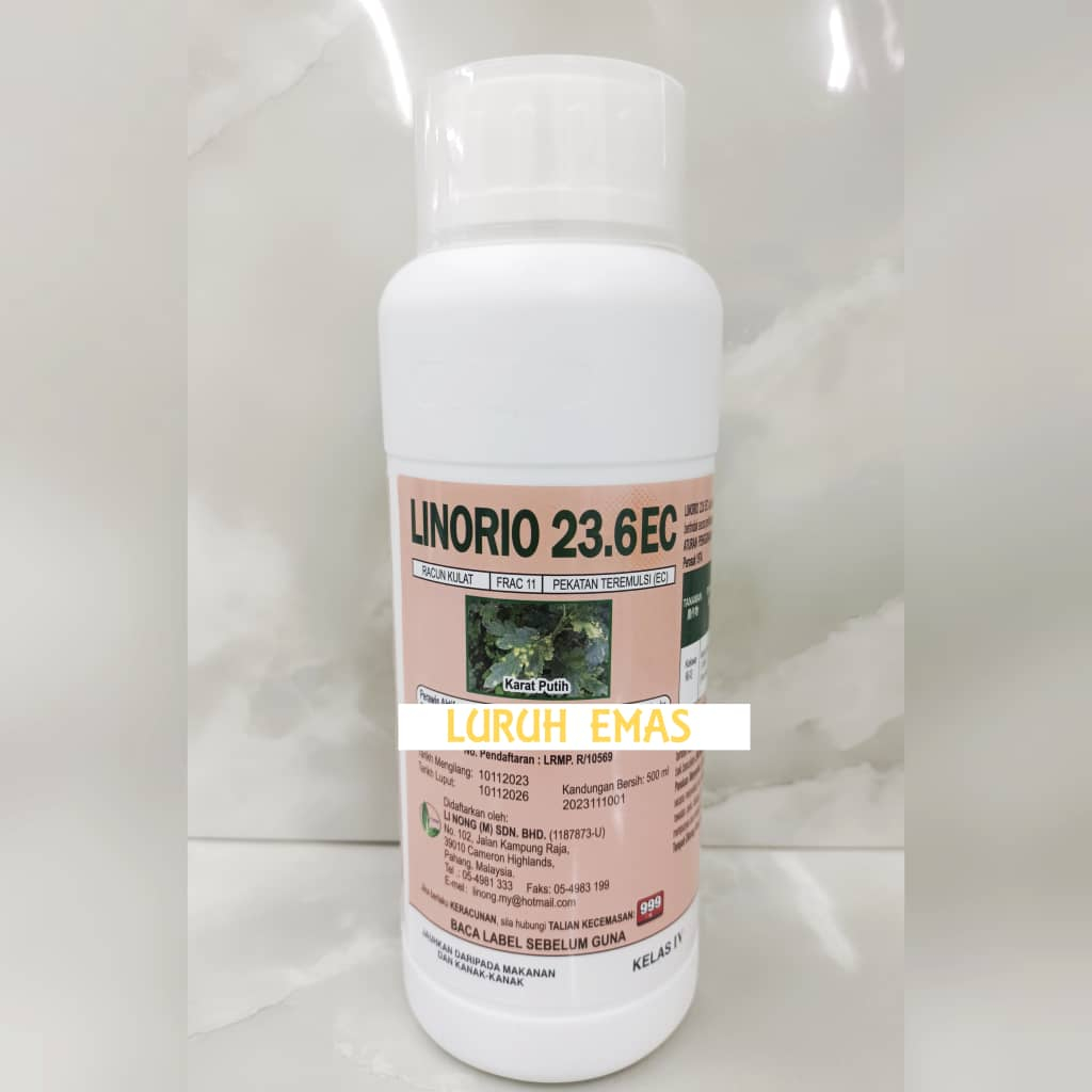 LINORIO 23.6EC [pyraclostrobin 23.6%] (500ML) RACUN KULAT | Shopee Malaysia