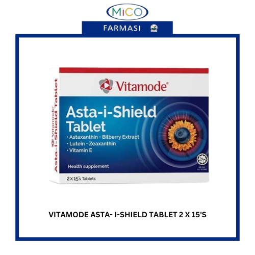 VITAMODE ASTA- I-SHIELD TABLET 2 X 15'S - [EXP: - ] | Shopee Malaysia