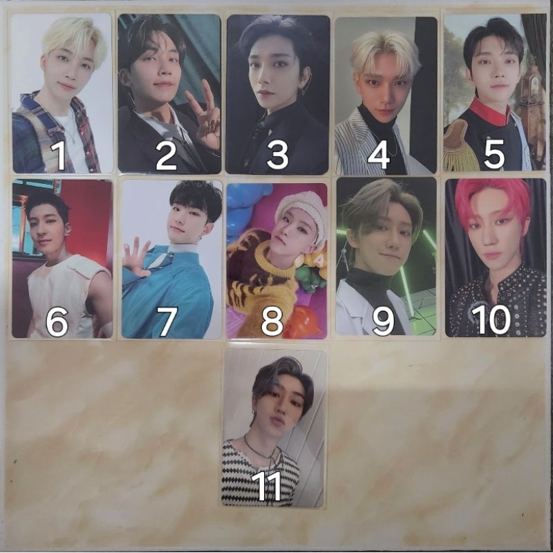 Seventeen photocards official (jeonghan/joshua/wonwoo/hoshi/the8 ...