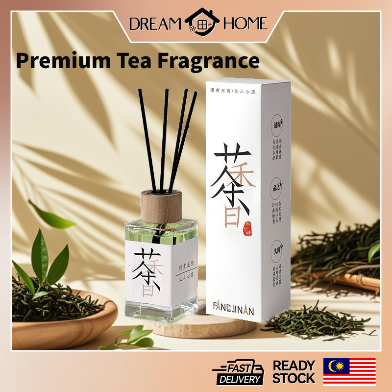 100ml Tea Fragrance Air Freshener Premium Tea Fragrance Reed Diffuser ...