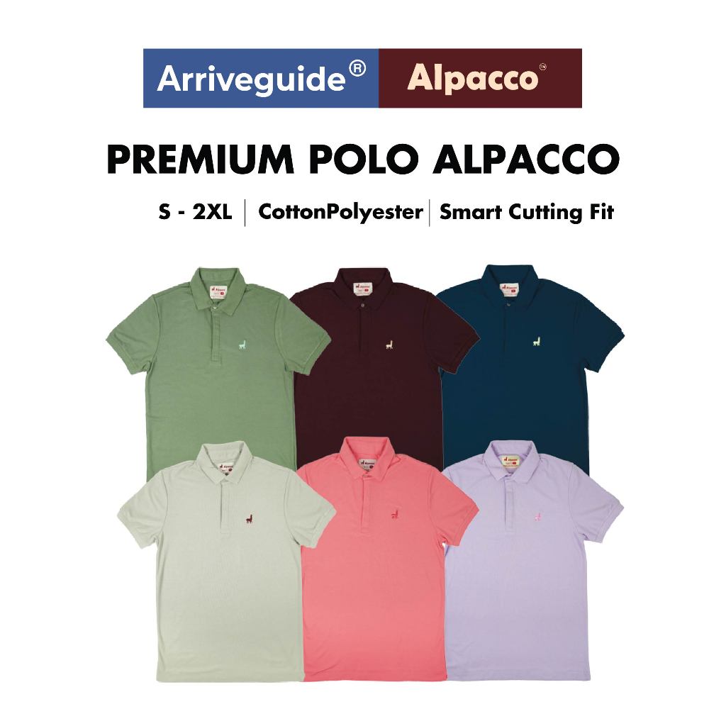 ARRIVE GUIDE X ALPACCO Smart Cutting Fit Men Cotton Polyester Fabric ...