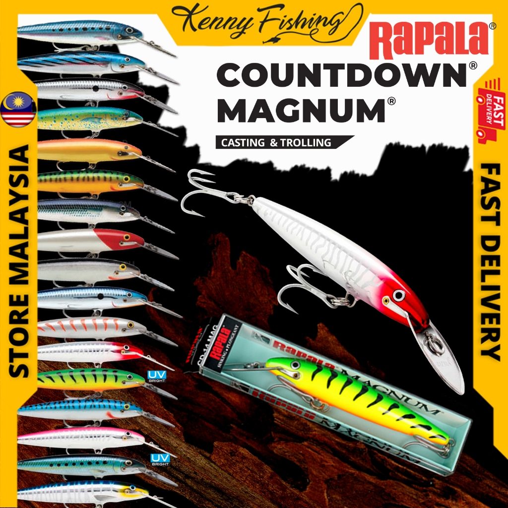 RAPALA Countdown Magnum CDMAG14 Trolling Saltwater Tenggiri Mackerel ...