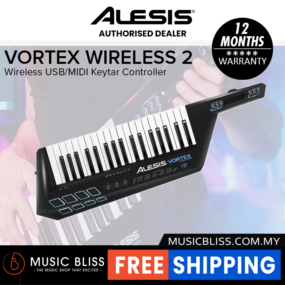 Alesis Vortex Wireless II Wireless Keyboard Controller | Shopee Malaysia