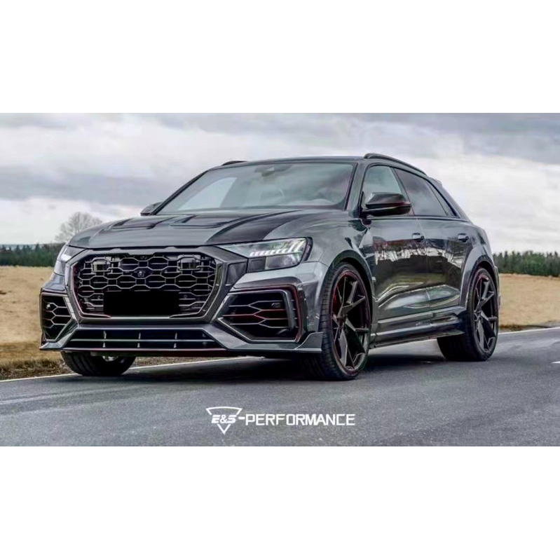 Audi Q8 2018 -2024 RSQ8 MANSORY DRY Carbon bodykit body kit front side ...