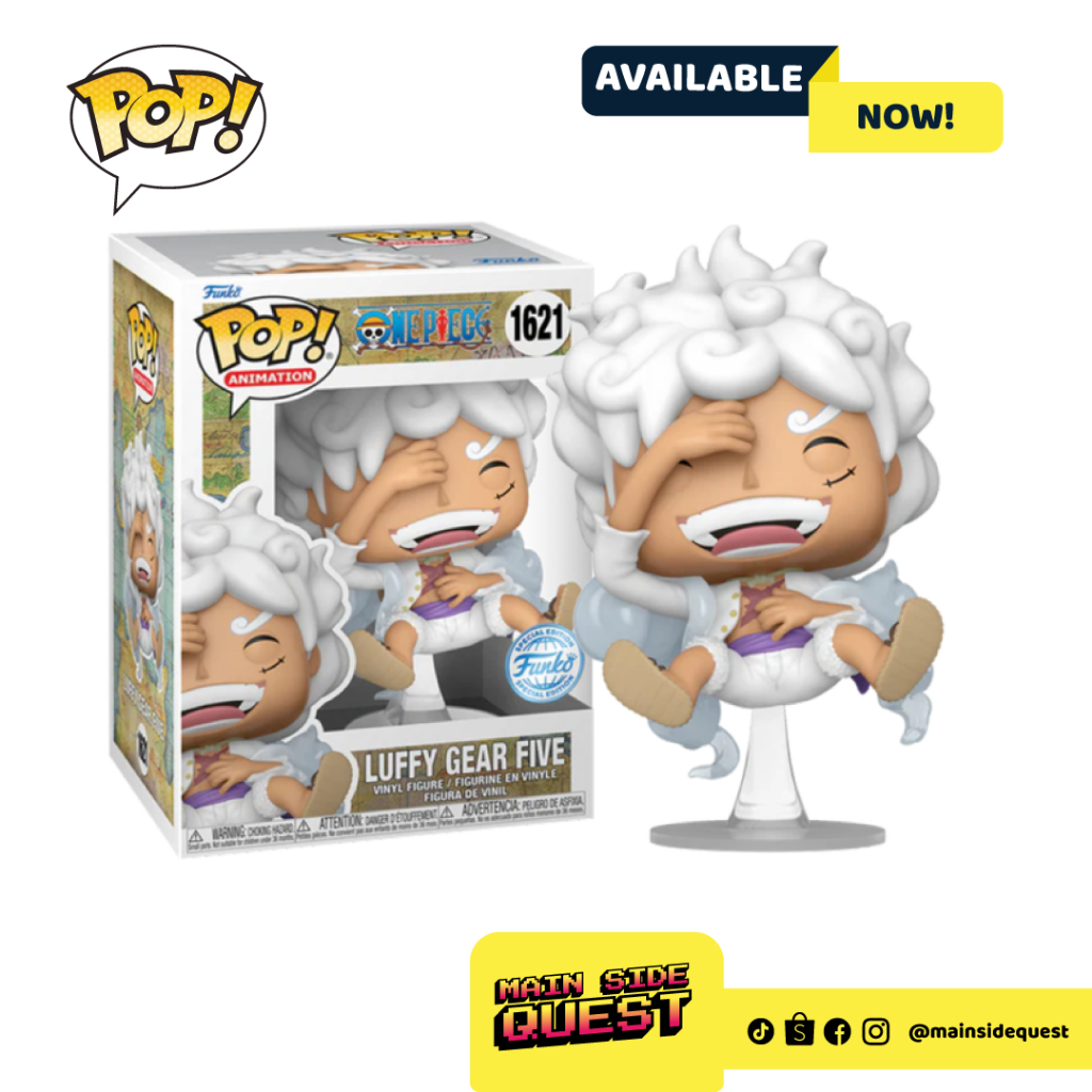 Pop! Animation: One Piece - Luffy Gear Five (Laughing) [Exclusive ...
