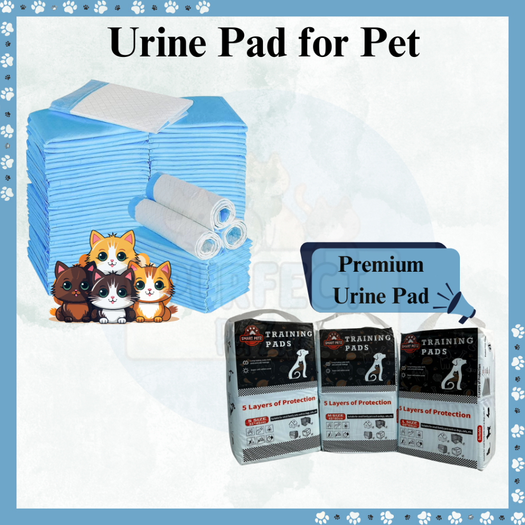 Pet Puppy Training Mat Wee Wee Pad Urine Pat for Cat Dog 5 layers Dog ...
