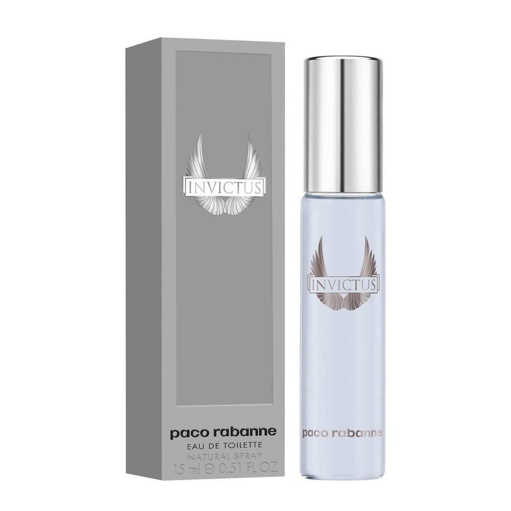 ORIGINAL Paco Rabanne Invictus 15ML EDT Travel Spay Perfume | Shopee ...