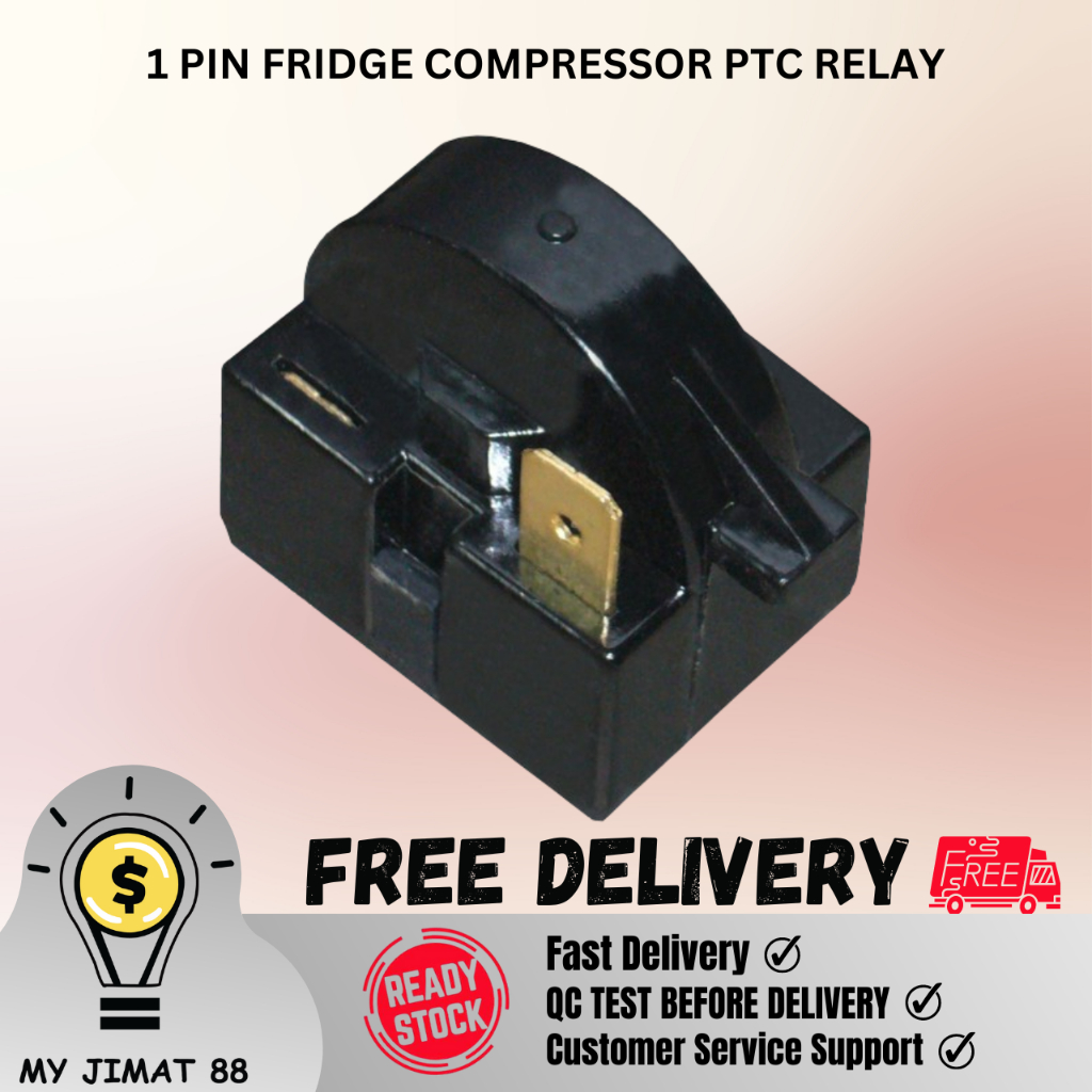 UNIVERSAL FRIDGE PTC RELAY STARTER RELAY 1 PIN 22 OHM | Shopee Malaysia