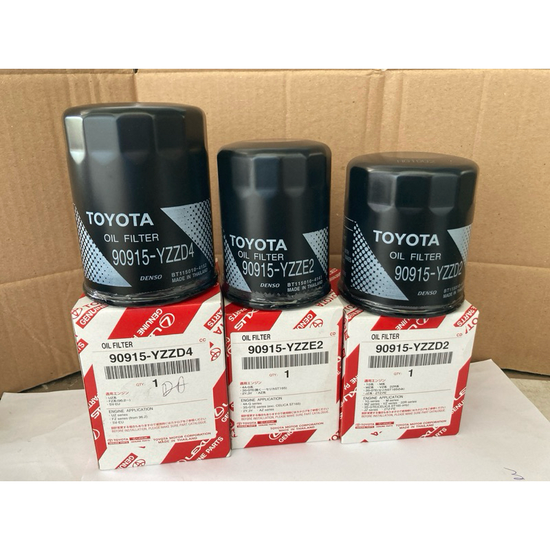 TOYOTA OIL FILTER ORIGINAL YZZE2 YZZD2 YZZD4 | Shopee Malaysia
