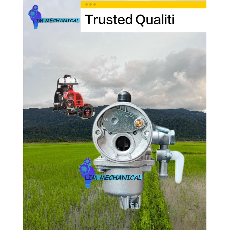 (Ready Stock) Carburetor Mesin Rumput TL43 TB43 TU43 BG430 TL52 TB52 TU52 3WF-3A Brush Cutter ...