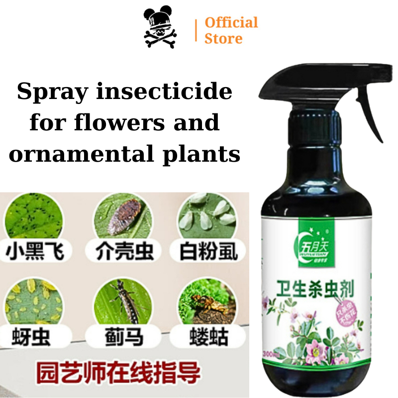 (300ml) Spray insecticide for flowers and ornamental plants without ...