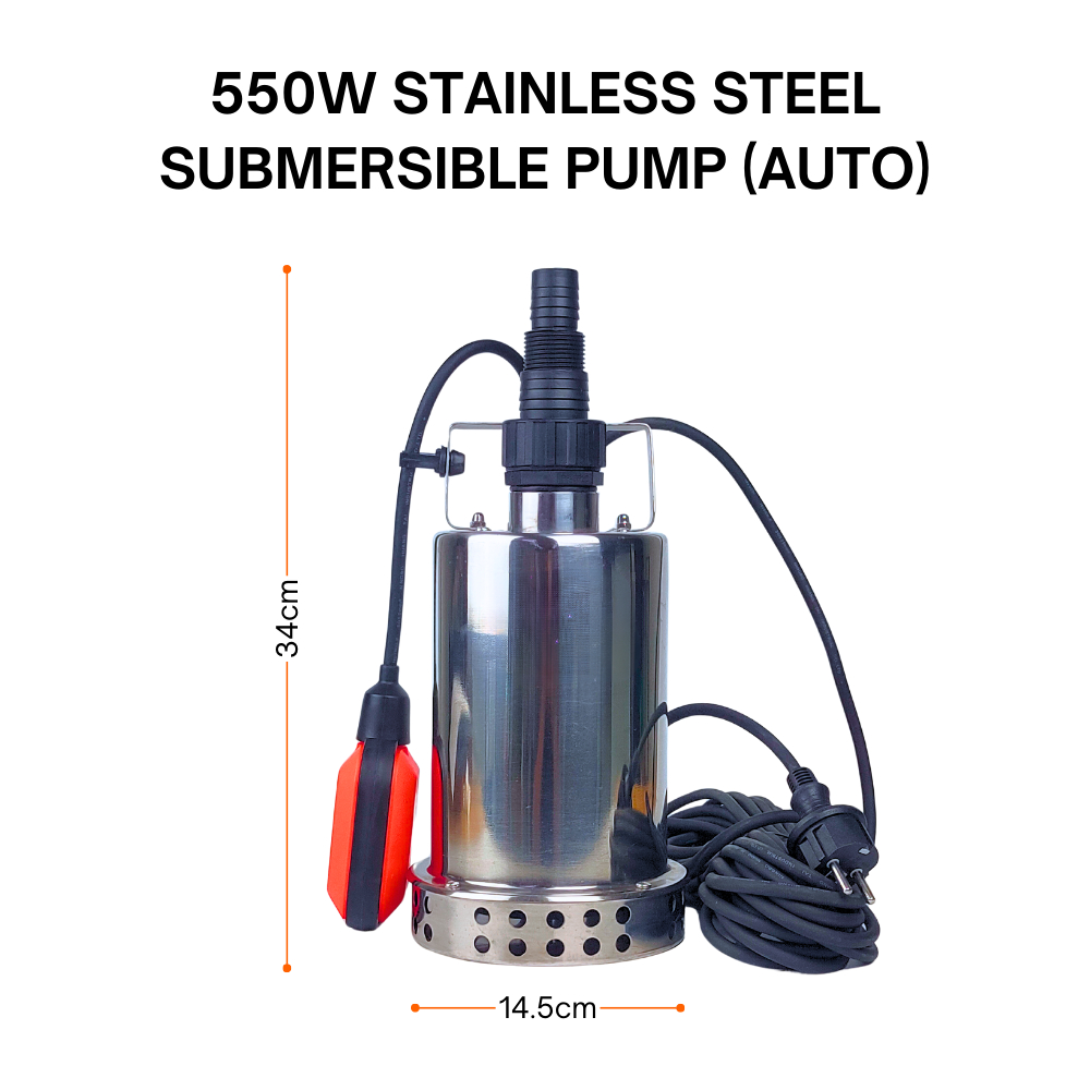 500W / 550W / 600W / 750W Sewage Automatic Submersible Water Pump Float ...