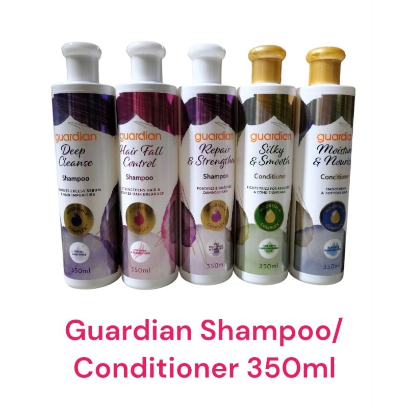 Guardian Shampoo/ Silky & Smooth Conditioner 350ml | Shopee Malaysia