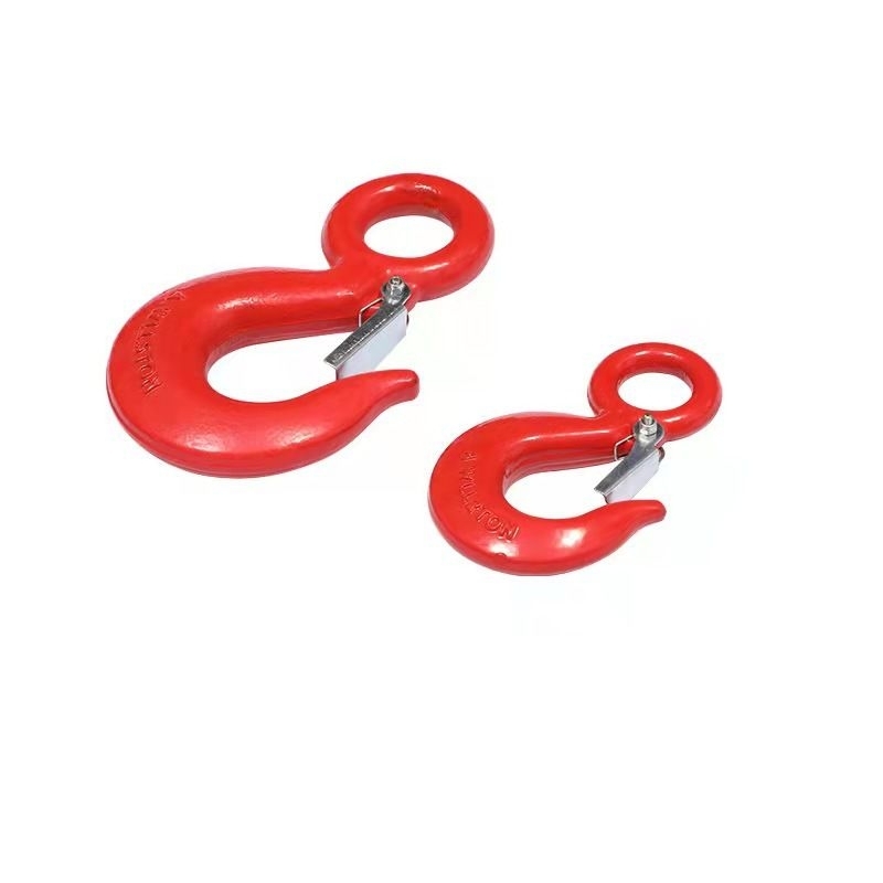 Swivel Crane Rigging Drop Forged Industrial Steel Eye Hook Wire Rope ...
