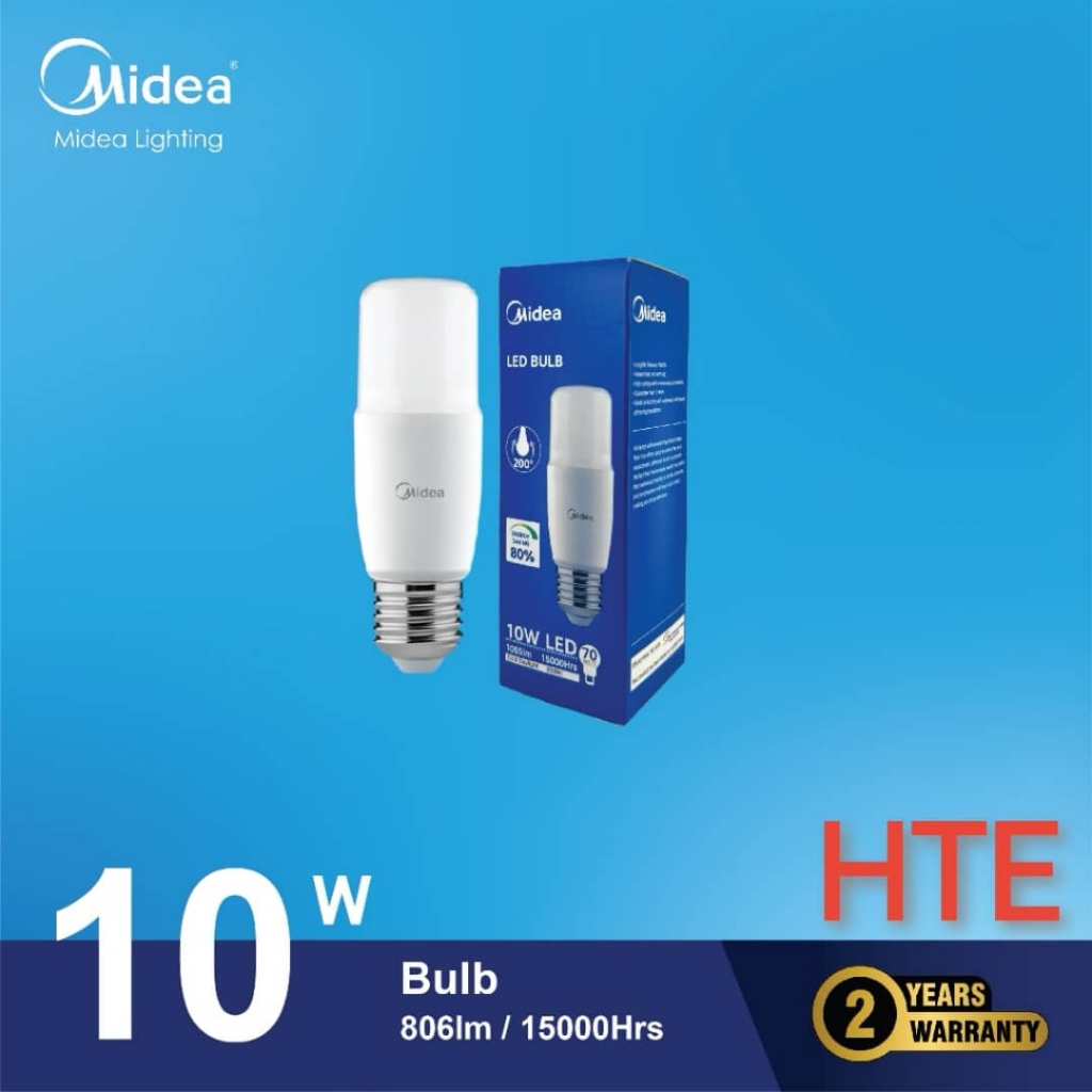 MIDEA LED E27/PLC STICK BULB SERIES 10W/14W LED BULB/HIGH QUALITY ...