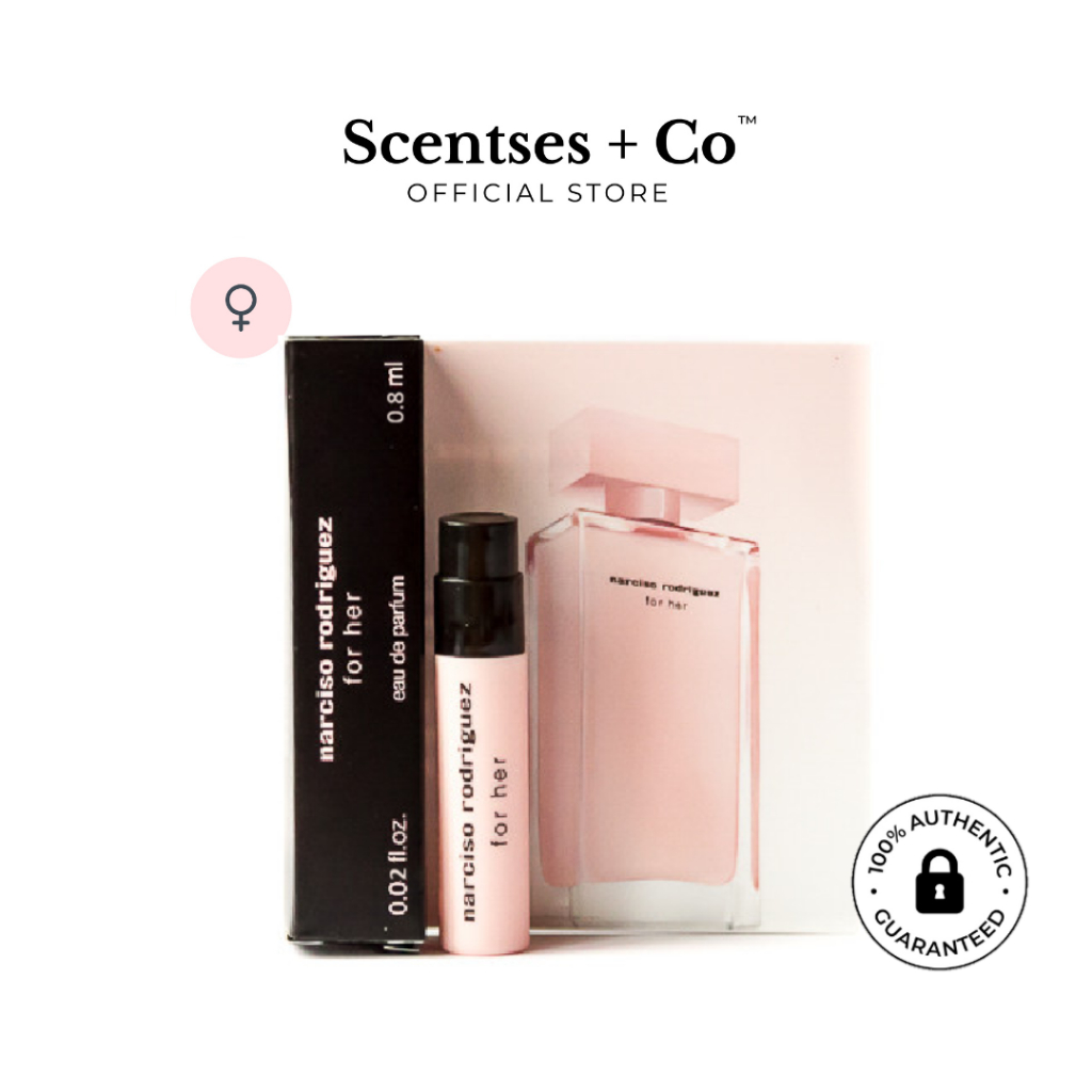 Narciso Rodriguez For Her EDP 0.8mL Perfume Sample Vial | Original ...