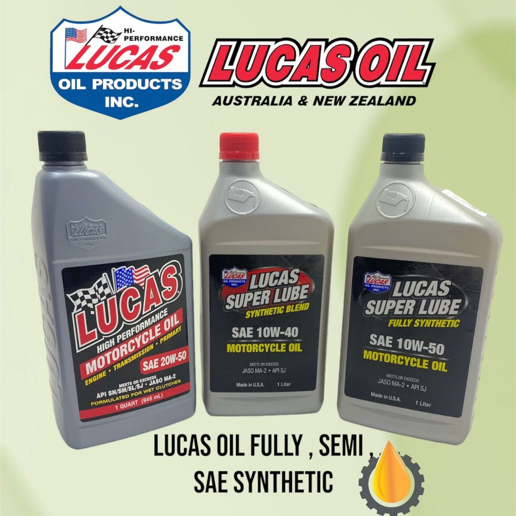 LUCAS ENGINE OIL FULLY , SEMI SYNTHETIC SAE 100% ORIGINAL LUCAS ...