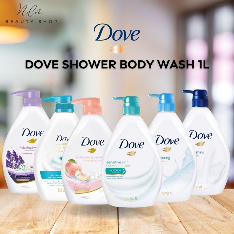 Dove Shower Body Wash 1 Liter | Shopee Malaysia