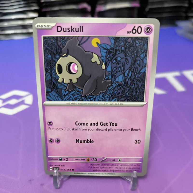 Duskull 018/064 Shrouded fable | Shopee Malaysia
