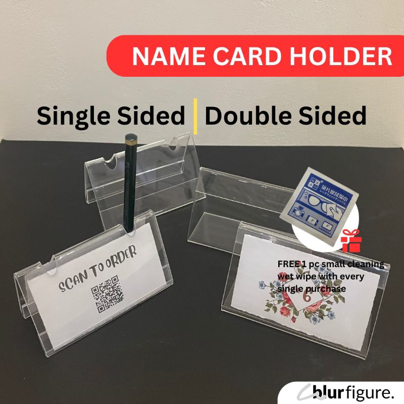 Acrylic Card Stand/ Name card stand/ Description Stand/ Price Tag Stand ...