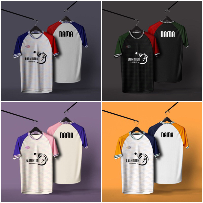[NEW DESIGN BADMINTON CLUB][FREE CUSTOM NAME] JERSI BADMINTON JERSEY ...