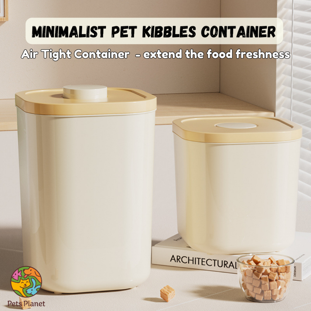 [PREMIUM] Pet Food Sealed Airtight Container | Food Container | Bekas ...