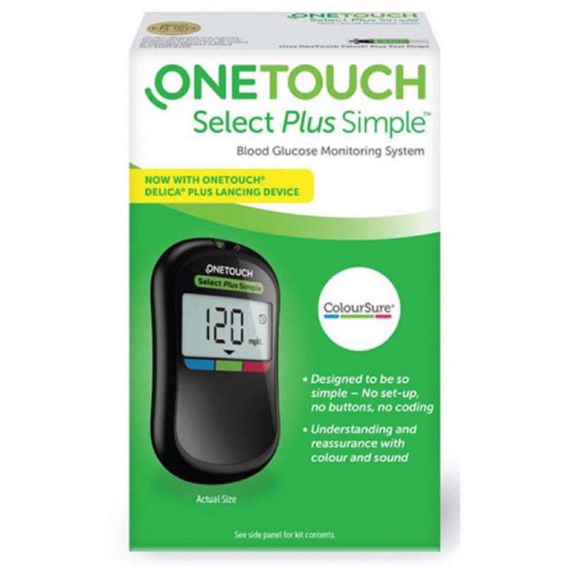 One Touch Select Plus Meter / Meter + Strip 25’s / Delica Plus Lancet ...