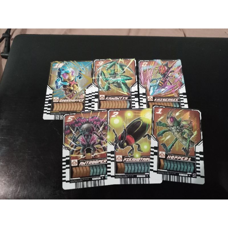 Ride Chemy Trading Card Insect & Vehicle Chemy Rare Card | Shopee Malaysia