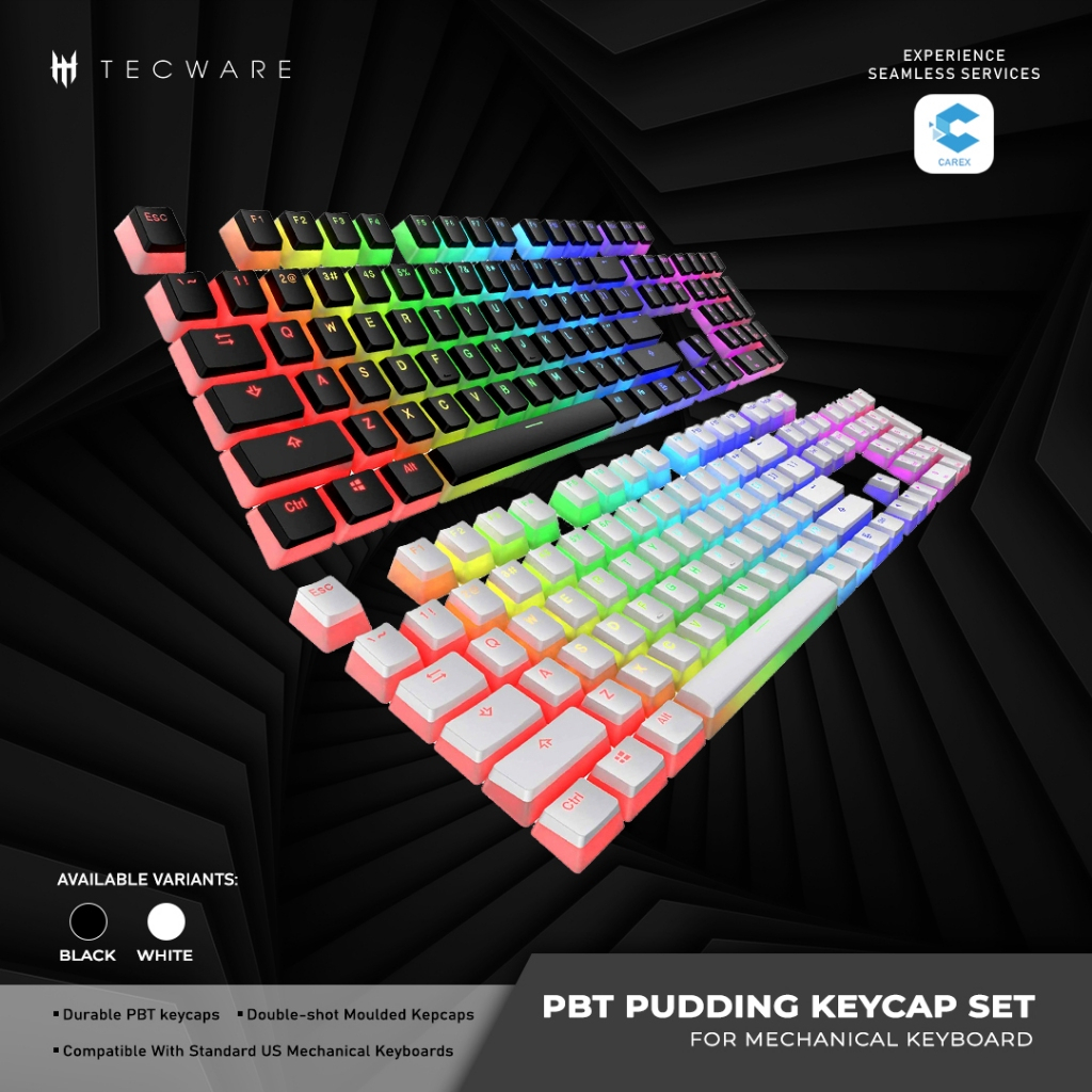 Tecware PBT Keycaps Set | Shopee Malaysia