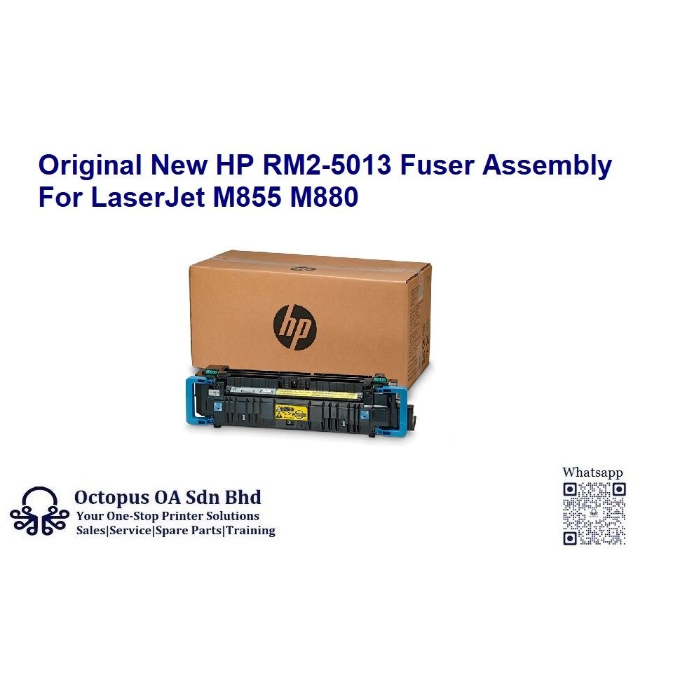 Original New HP RM2-5013 Fuser Assembly For LaserJet M855 M880 | Shopee ...