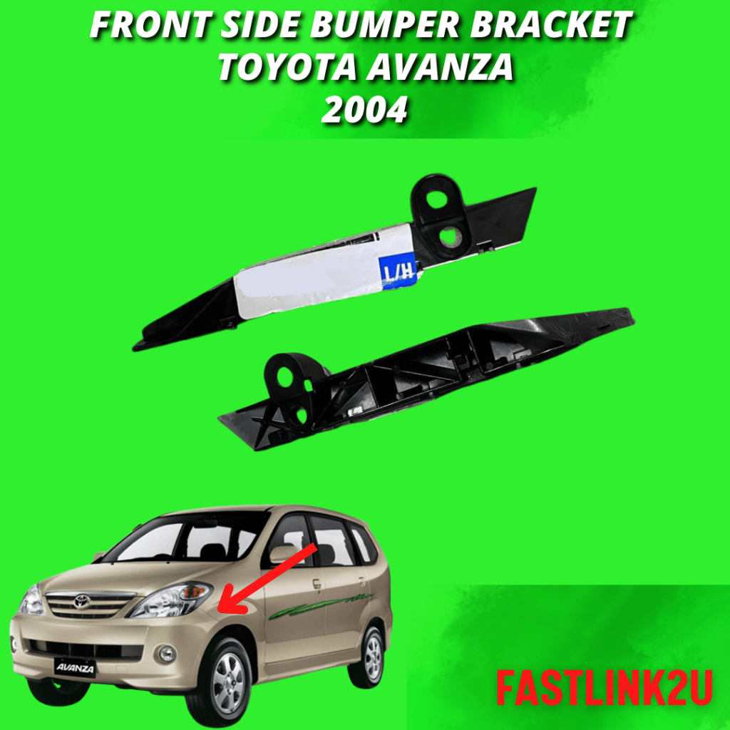 Fastlink Side Bumper Bracket Front Rear Toyota Avanza F601 F602 2004 ...