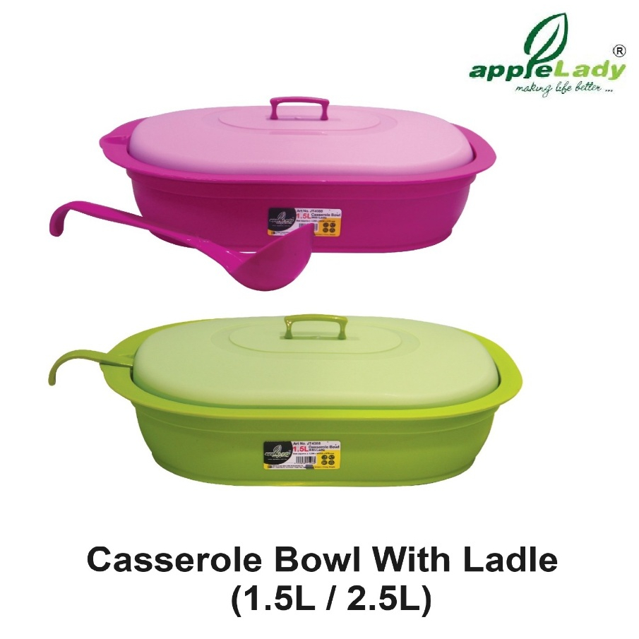 Free Ladle Food Container Apple Lady Casserole Bowl Bento Lunch Box ...