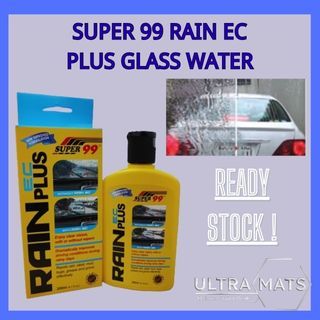 SUPER 99 RAIN EC PLUS GLASS WATER REPELLANT 200ML (READY STOCK ...