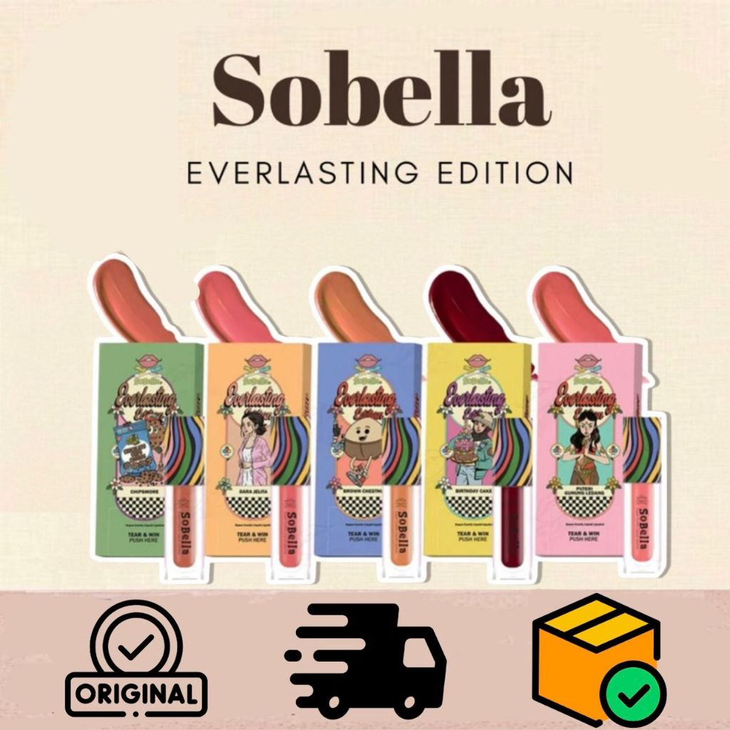 𝗦𝗢𝗕𝗘𝗟𝗟𝗔 𝗟𝗜𝗣𝗠𝗔𝗧𝗧𝗘 𝗘𝗩𝗘𝗥𝗟𝗔𝗦𝗧𝗜𝗡𝗚 𝗘𝗗𝗜𝗧𝗜𝗢𝗡 | 𝟱 𝗖𝗢𝗟𝗢𝗨𝗥 𝗥𝗘𝗔𝗗𝗬 𝗦𝗧𝗢𝗖𝗞 | Shopee ...