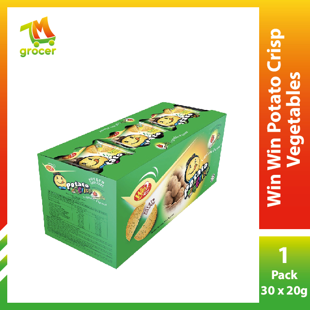 Win2 Baked Potato Crackers Vegetable Flavour (30 x 20g) | Shopee Malaysia