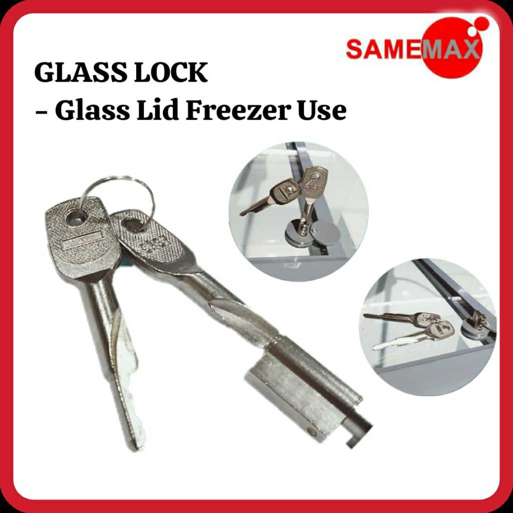 SNOW GLASS LOCK FOR GLASS LID FREEZER USE (Model : GL / GL-L) | Shopee ...