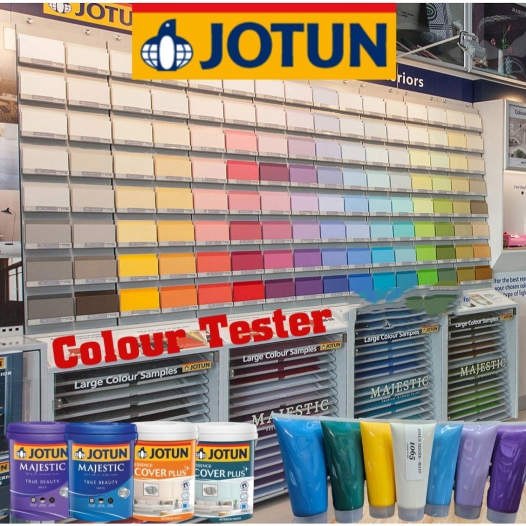🔥JOTUN SHEEN PAINT COLOR SAMPLE Tester 60ml INTERIOR / Wall paint ...