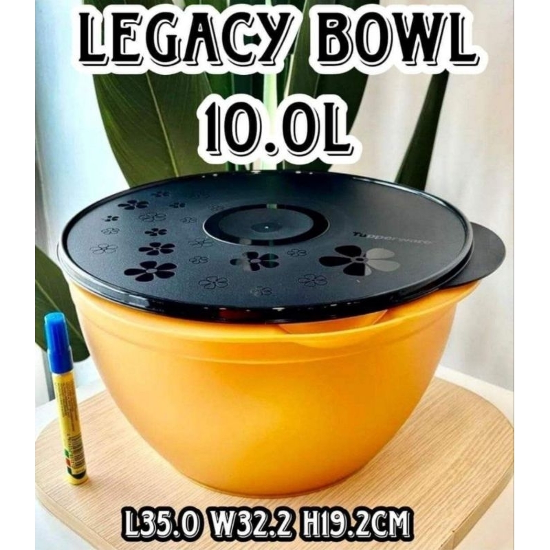 Tupperware LEGACY BOWL 10L | Shopee Malaysia