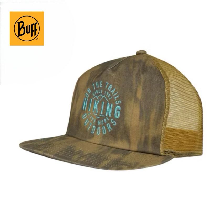 Buff Trucker Cap 2024, Ikshi Fawn | Shopee Malaysia