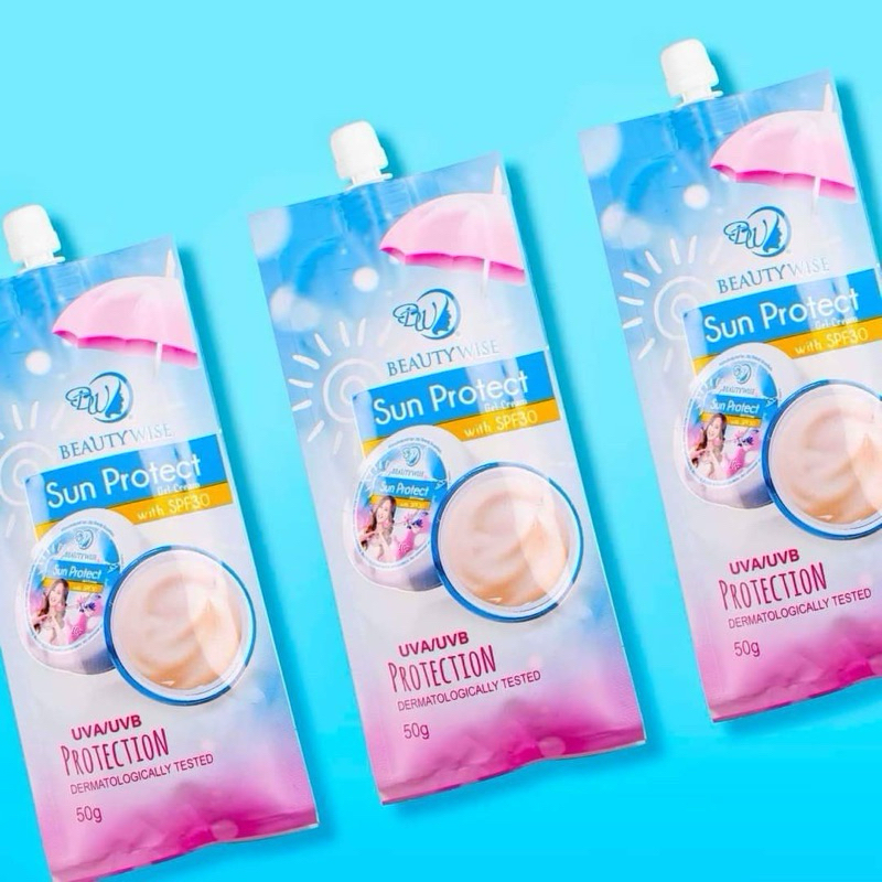 BEAUTY WISE SUN PROTECT 50g REFILL / BS REFILL SUNSCREEN 50g | Shopee ...