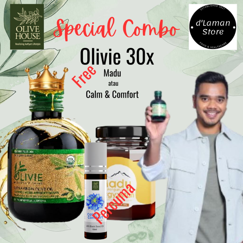 Olivie Plus 30X Pati Minyak Zaitun Extra Virgin Olive Oil dari Olive ...