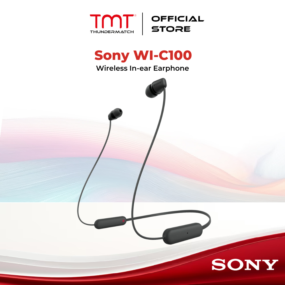 Sony WI-C100 Wireless In-ear Headphones C100 WIC100 | Shopee Malaysia