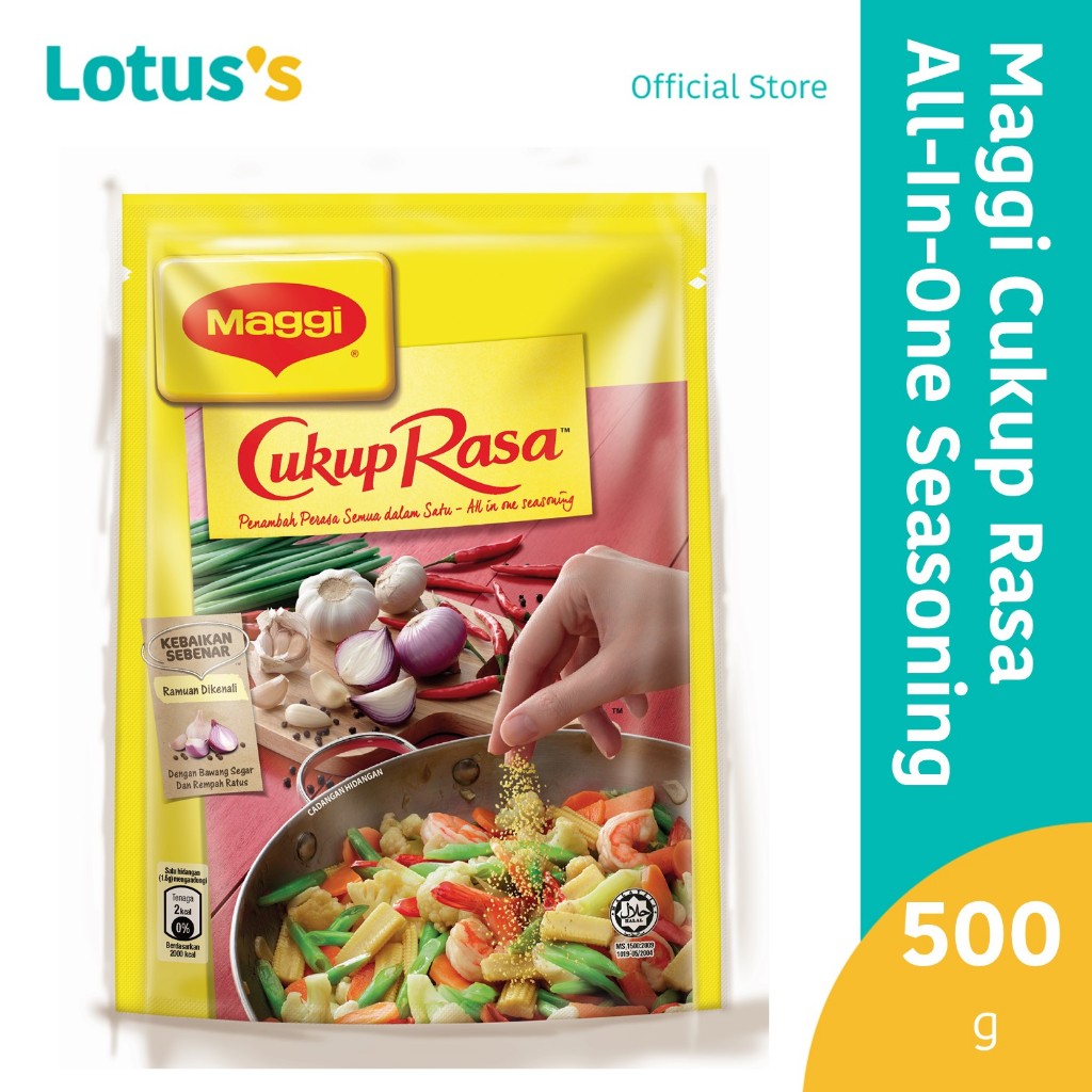 Maggi Cukup Rasa All in One Seasoning 500g | Shopee Malaysia
