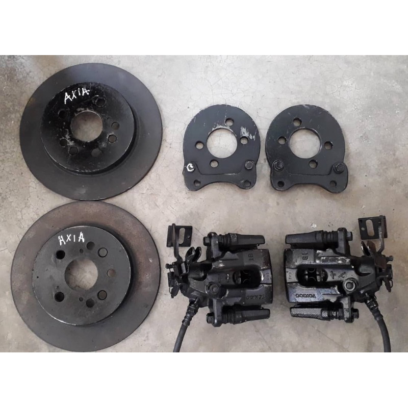 PERODUA AXIA REAR BRAKE DISC SET | Shopee Malaysia