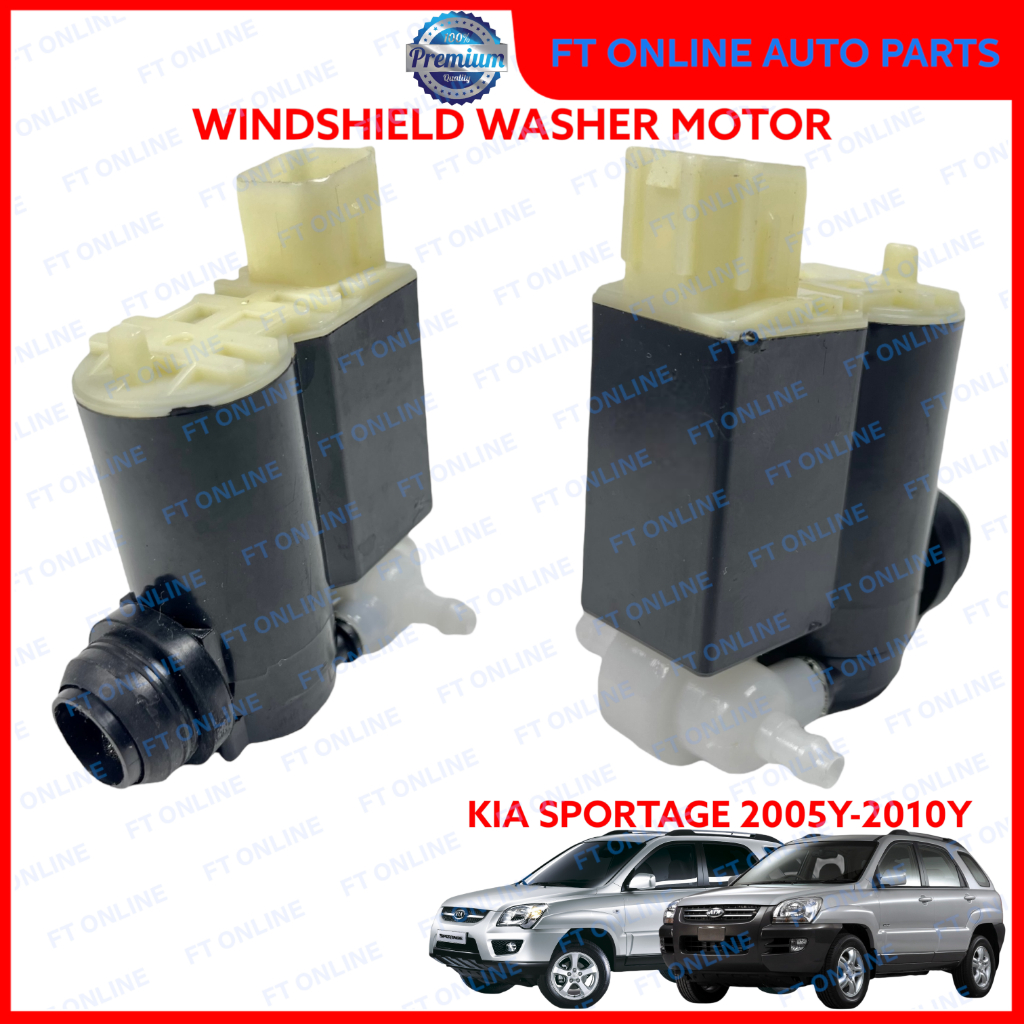 KIA SPORTAGE 2005-2010 KM WASHER MOTOR/PUMP WINDSHIELD WIPER TANK 2006 ...