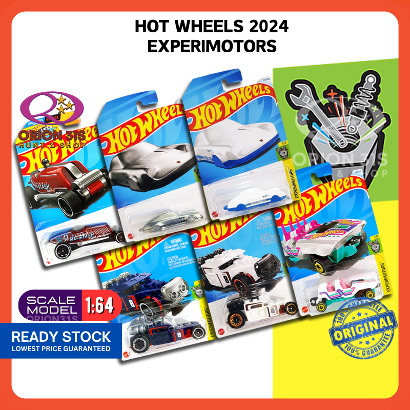 Hot Wheels Experimotors 2024 Porsche 911 Carrera/ Mo-Stash/ Brick and ...
