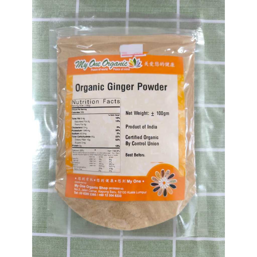 My One Organic Ginger Powder 100g | Shopee Malaysia
