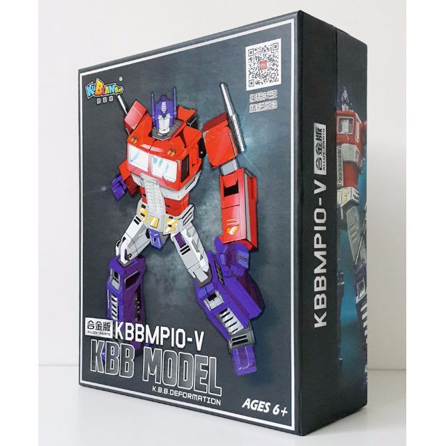 Transformers KuBianBao KBB MP10V MP10-V G1 Optimus Prime (19cm ...