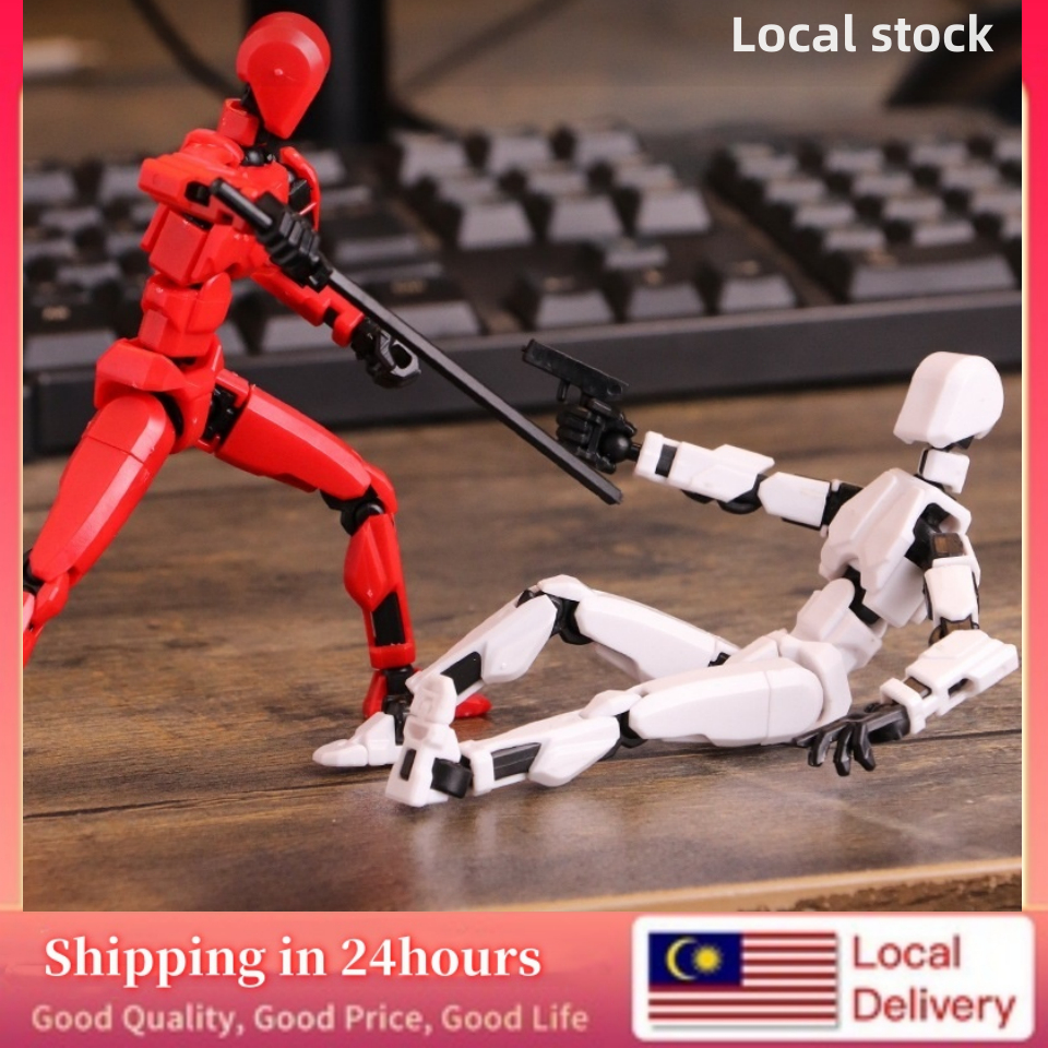 Upgraded Version 3d Multi-Joint Action Figure Lucky 13 Dummy Assembly ...