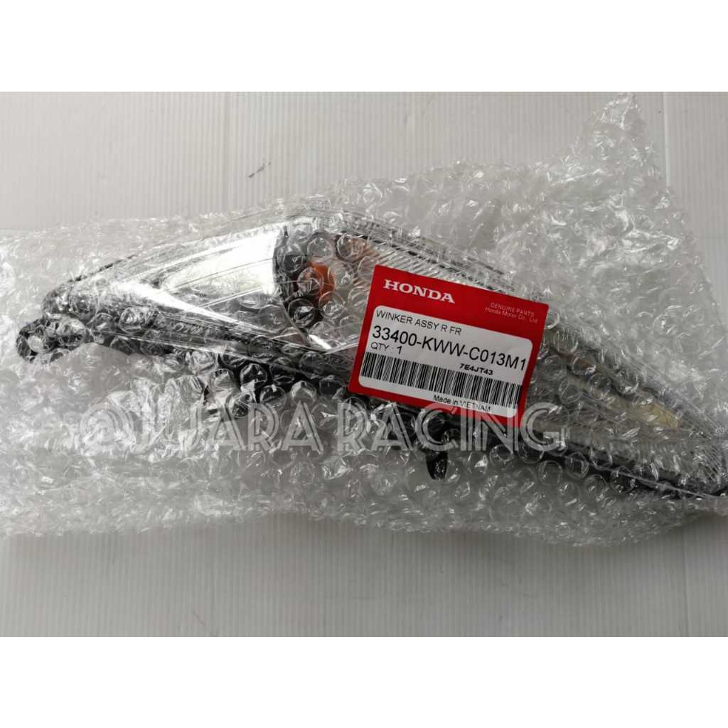 HONDA DASH 125 / DASH 110 FI / WAVE ALPHA NEW / ALPHA FI FR WINKER ASSY ...